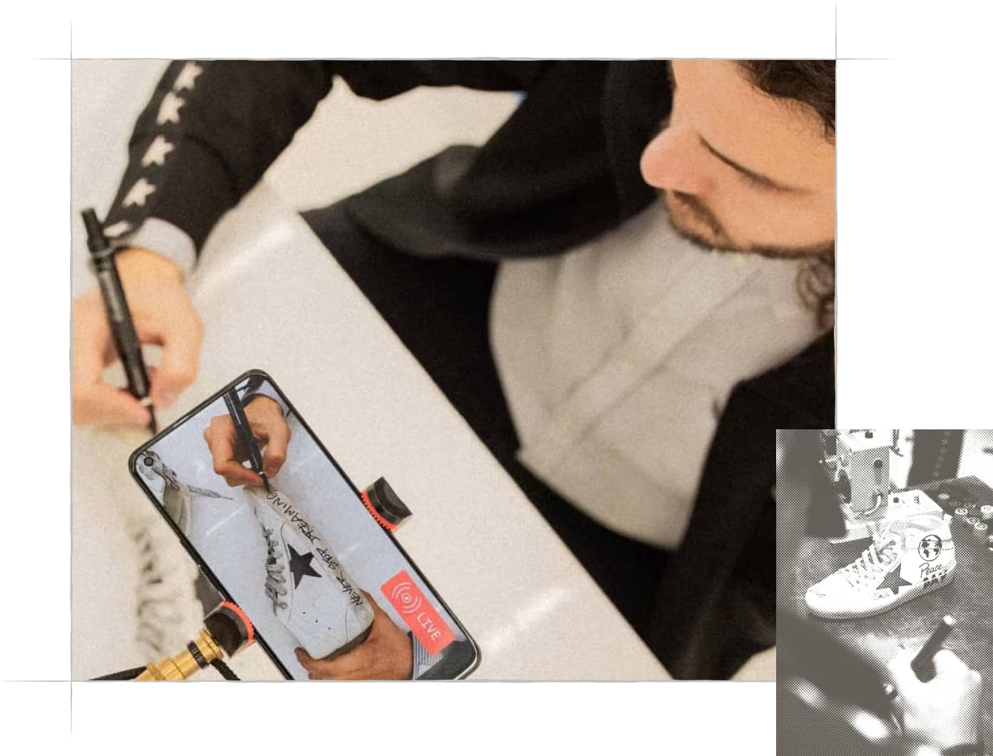 Your Co-Creation experience com a Golden Goose