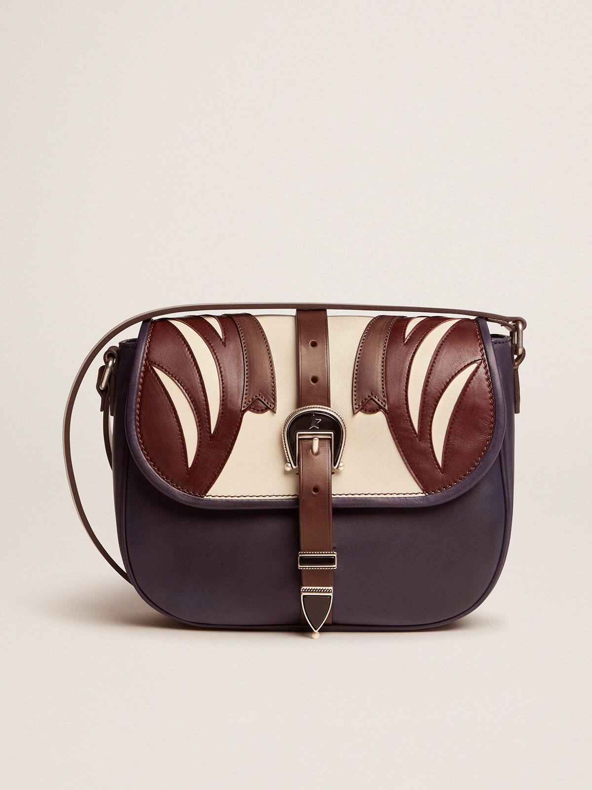 Medium multicoloured leather Rodeo Bag | Golden Goose