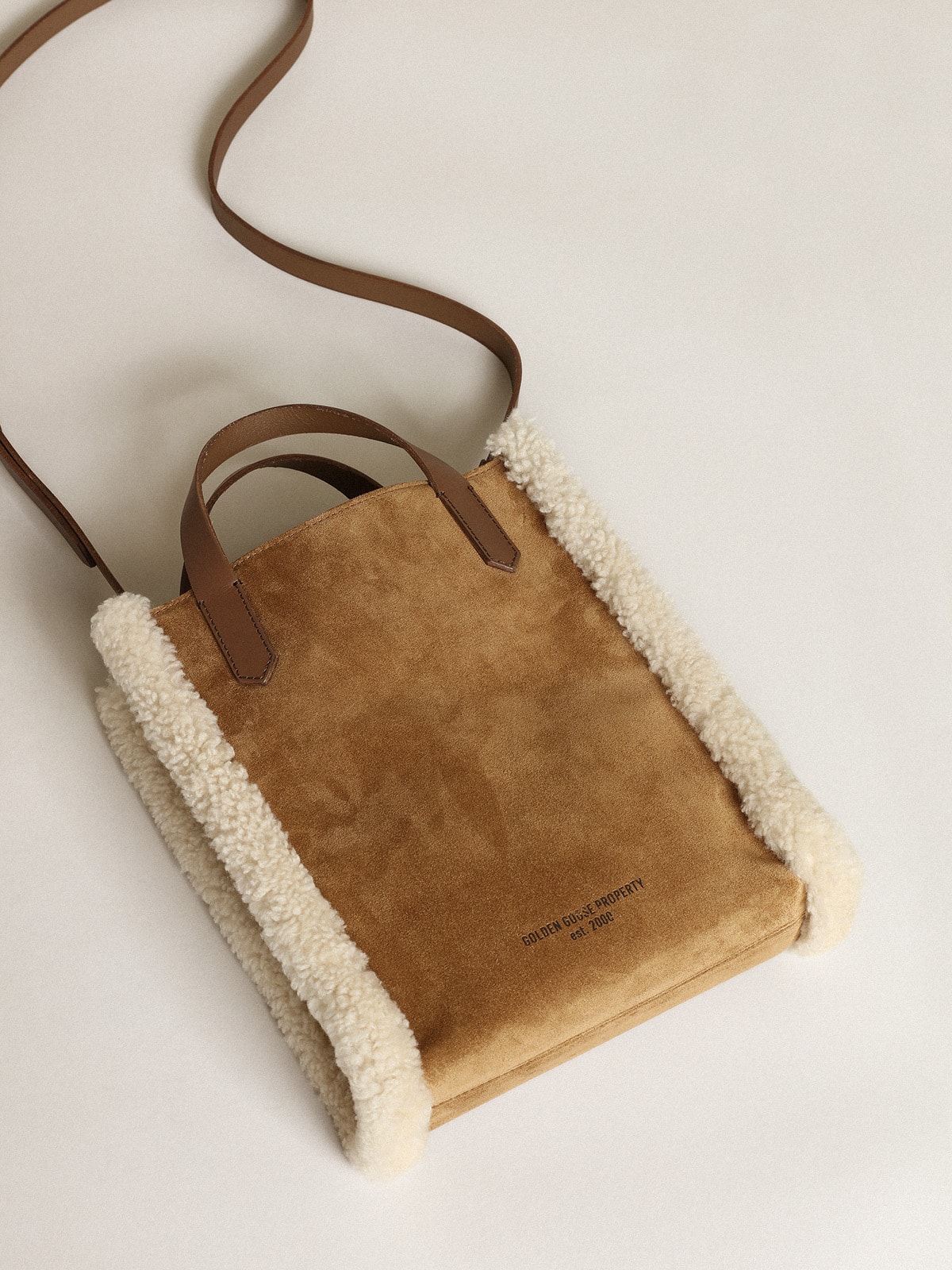 Mini California Bag in suede leather | Golden Goose