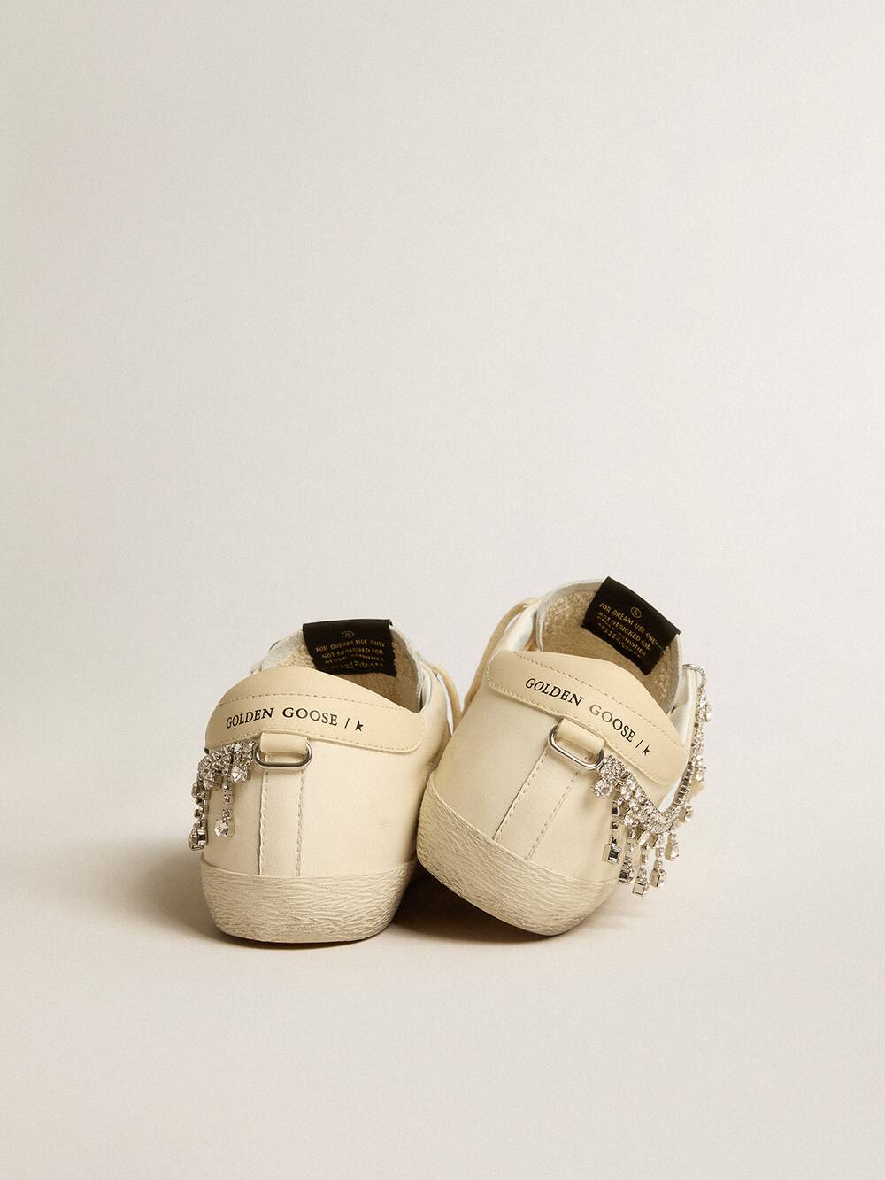 Sneaker rhinestones Super-Star LTD for women | Golden Goose