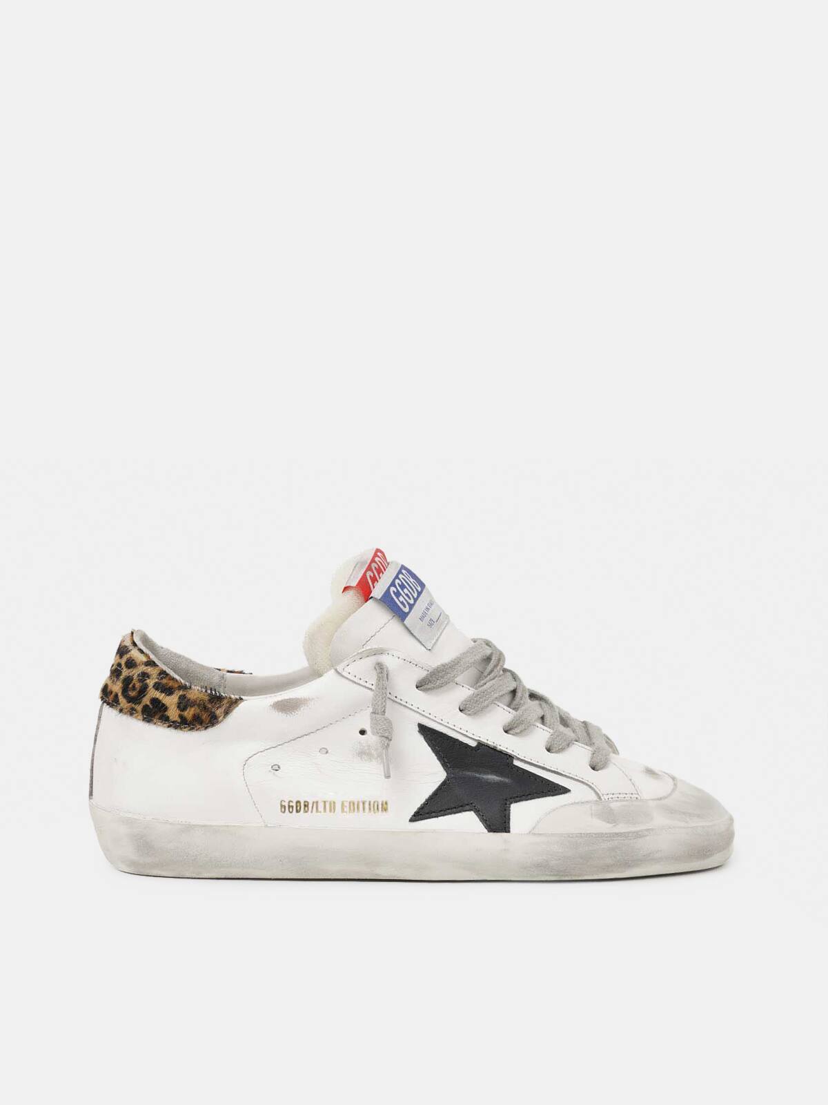 LAB Limited Edition Super-Star für Damen mit doppelter Zunge und Leo-Ferse | Golden Goose ...